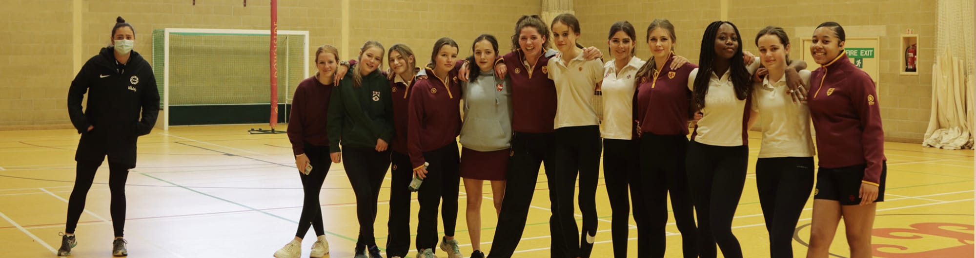 Jess Shaw coaching at Downside - Downside School