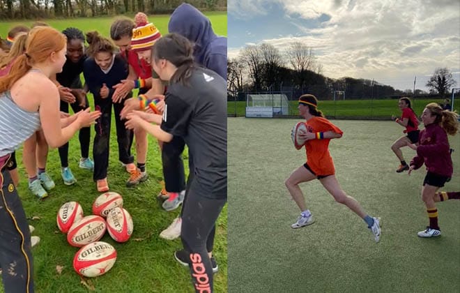 GIRLS’ RUGBY AT DOWNSIDE - Downside School