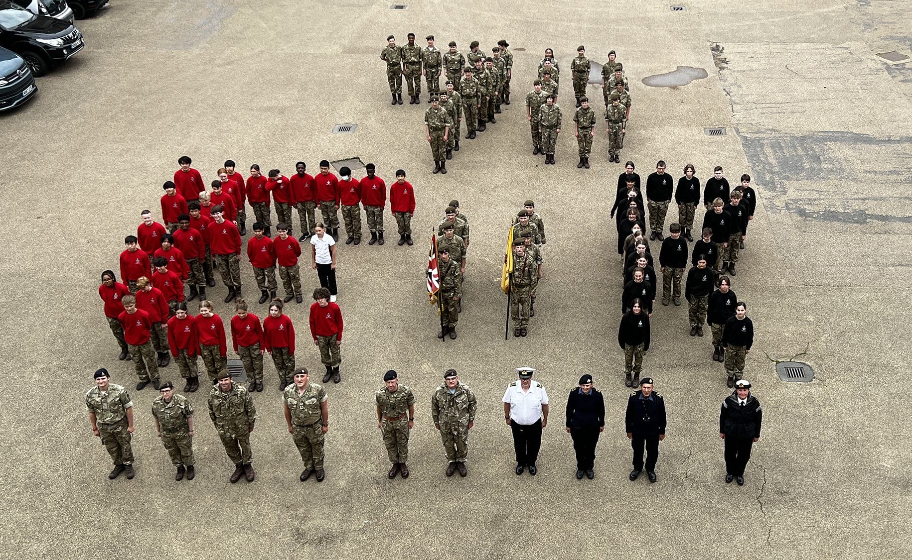 Ceremonial Parade - Downside School