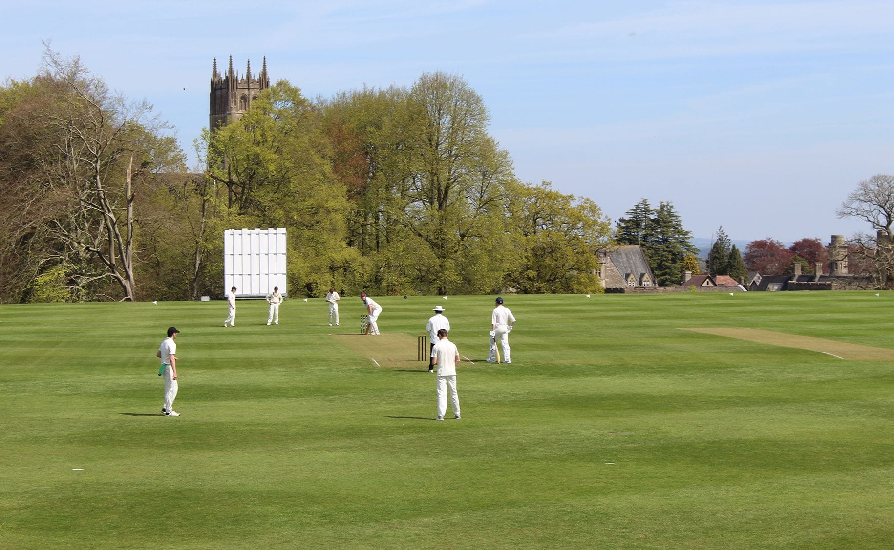 Downside Wanderers Cricket Club Vs the School - Downside School
