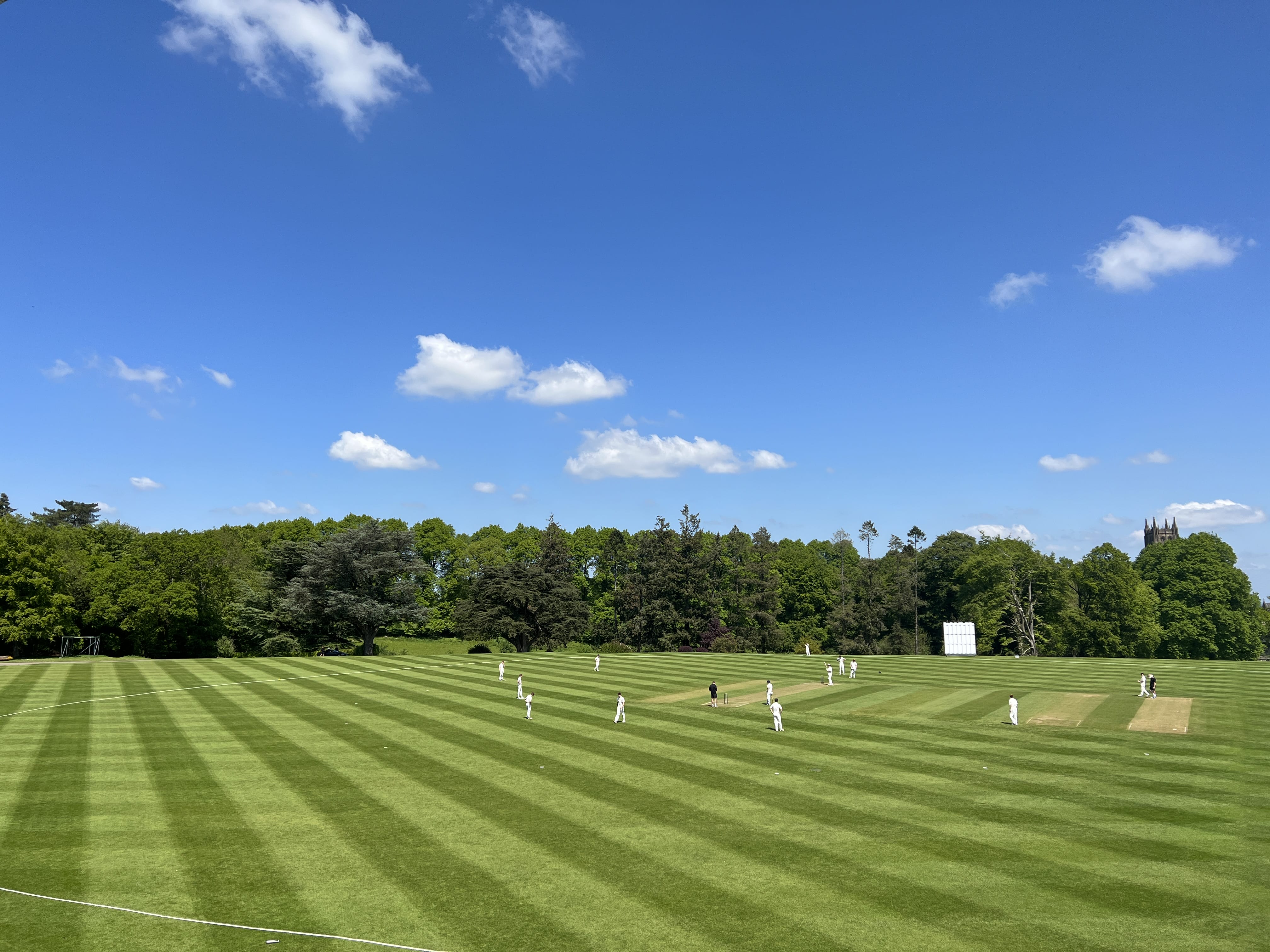 The Annual Downside Wanderers Cricket Club v the School - Downside School